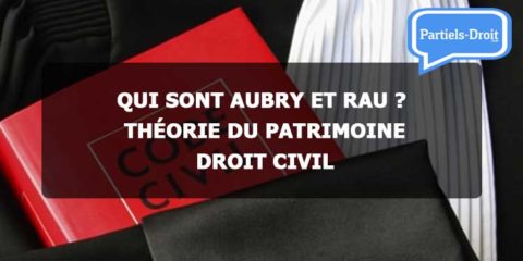 Qui sont Aubry et Rau ? Cours de droit | Théorie du patrimoine